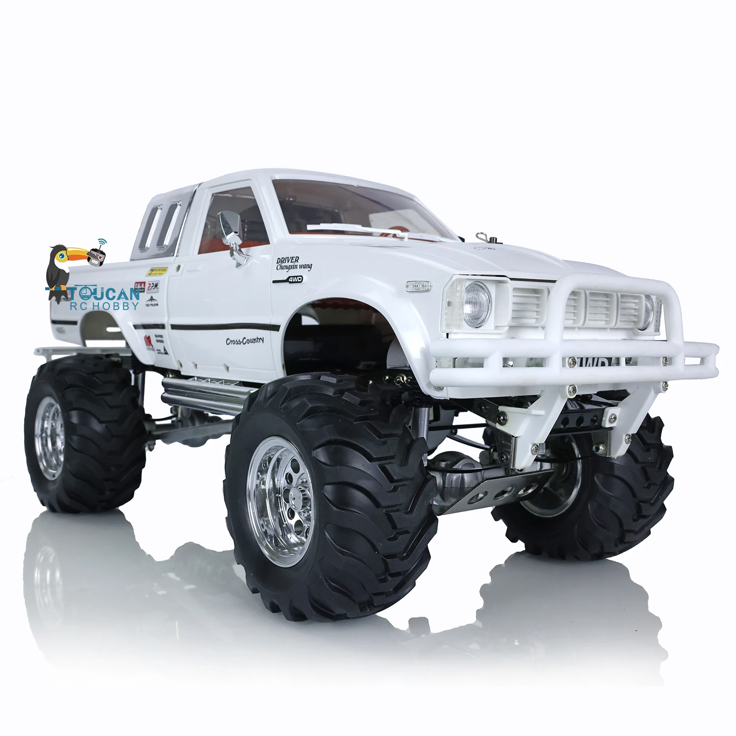 HG P407 1/10 RC Pickup 4*4 Rally Car Series Racing Crawler KIT Without ...