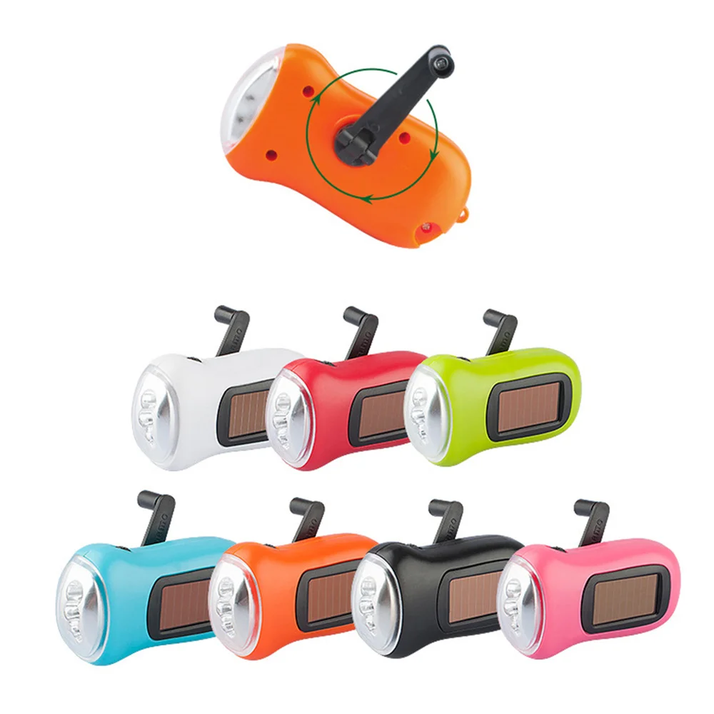 Hand-Crank-Flashlight-Solar-Power-LED-Torch-Dynamo-Torch-Light-Wind-Up ...
