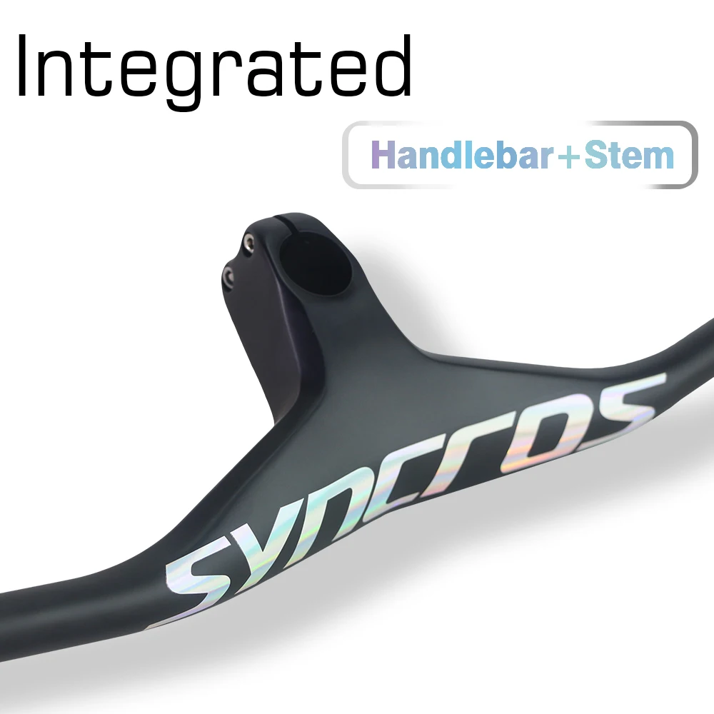 Syncros-Carbon-Chrome-MTB-Integrated-Handlebar-28-6mm-17-Handlebar-with ...