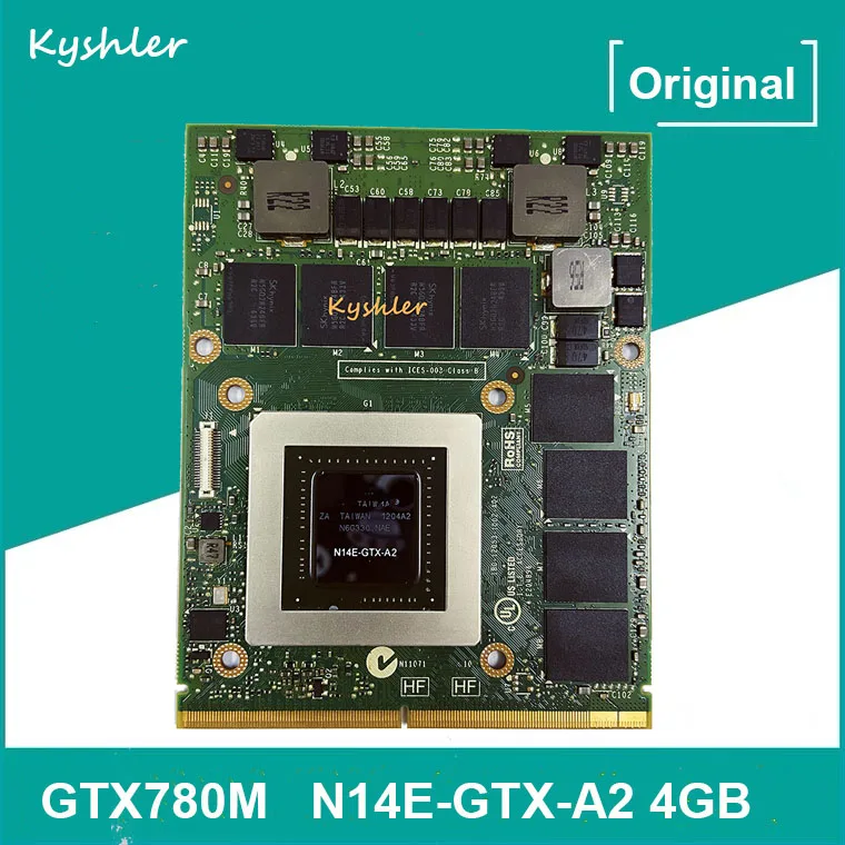 GTX-780M-GTX780M-4GB-N14E-GTX-A2-originais-Gr-ficos-Placa-De-V-deo-VGA ...