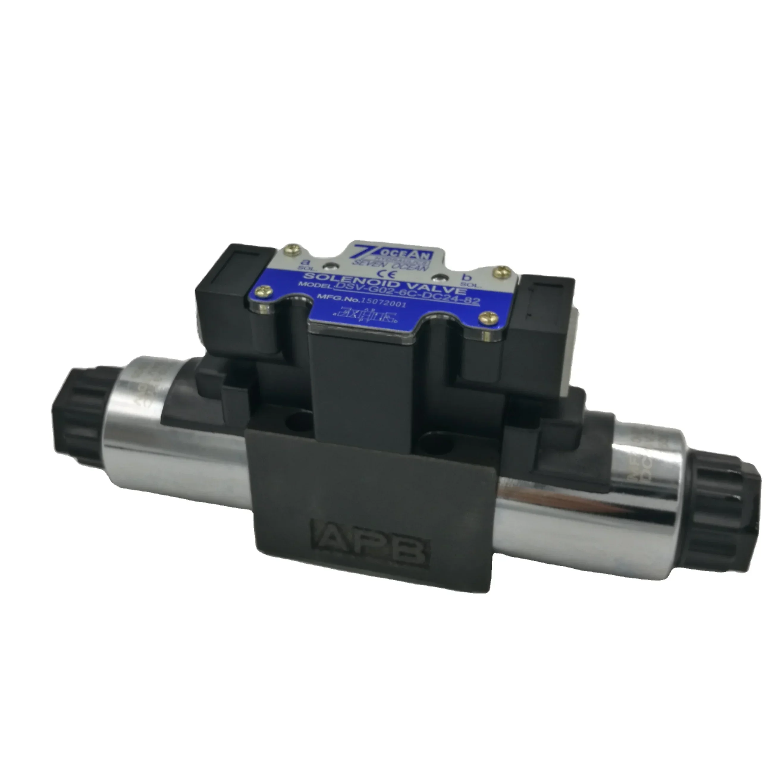 7OCEAN Solenoid Directional Control Valve DSV Series DSV-G02-2C-DC24-90 ...