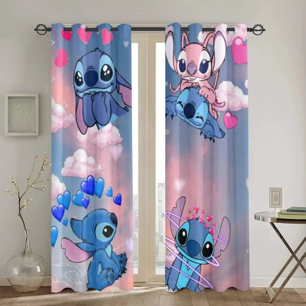 Stitch-Lilo-Stitch-Blackout-Curtains-3D-Digital-Printing-Cute-and ...