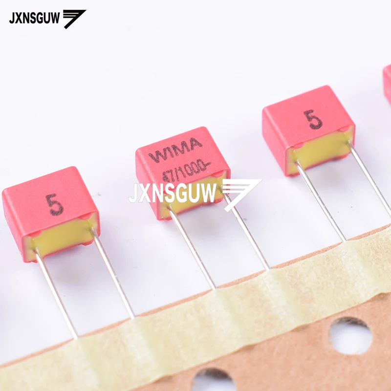 50PCS/lot Original WIMA FKP2 5MM 63V 100V 630V 1000V 33PF 47PF 68PF ...
