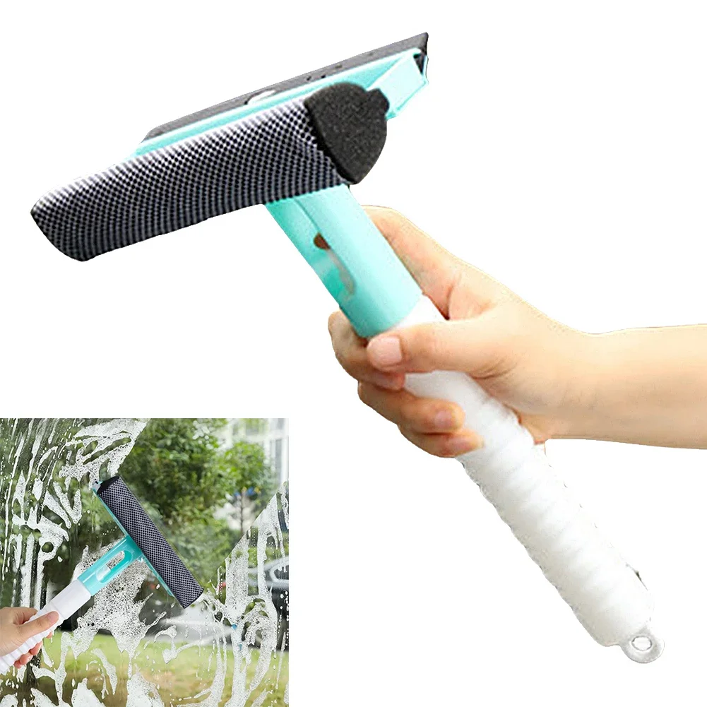3-In-1-Glass-Clean-Squeegee-with-Water-Spray-Bottle-Glass-Washing-Brush ...