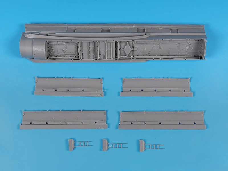 1-72-Die-Cast-Resin-Model-Assembly-Kit-Aircraft-Model-Modification ...