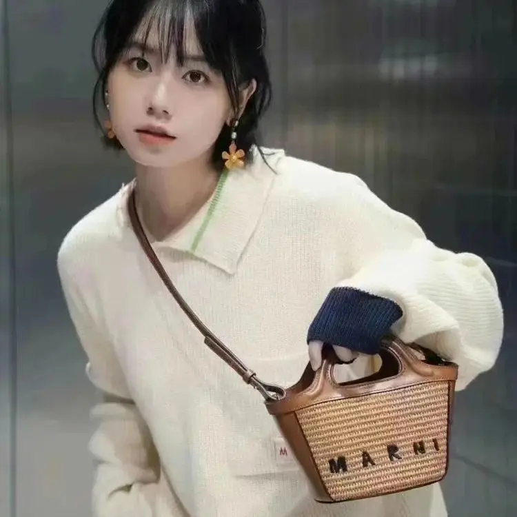여성골프백 남성골프백 여자 초경량 클래식 짠 야채 바구니 핸드백 빨대 가방 쇼핑 숄더백 가 티몬