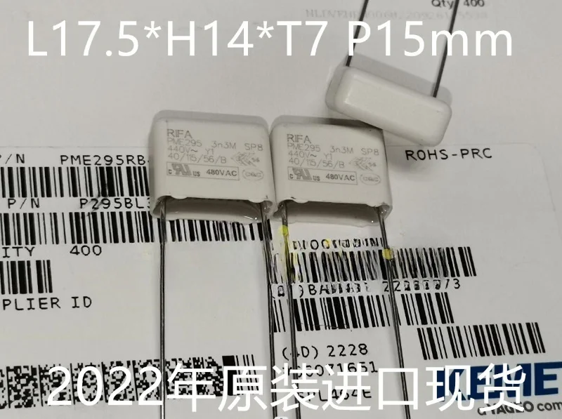 1pcs PME295RB4330 3n3 332 440V Y1 P=15mm RIFA Capacitor - AliExpress 502