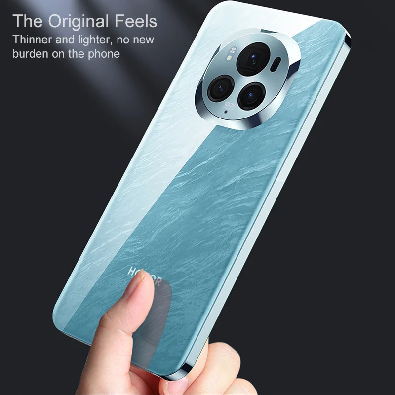 Ultra Thin Silicone Soft Clear Transparent Back Cover Case for Magic6 Pro (Transparent)