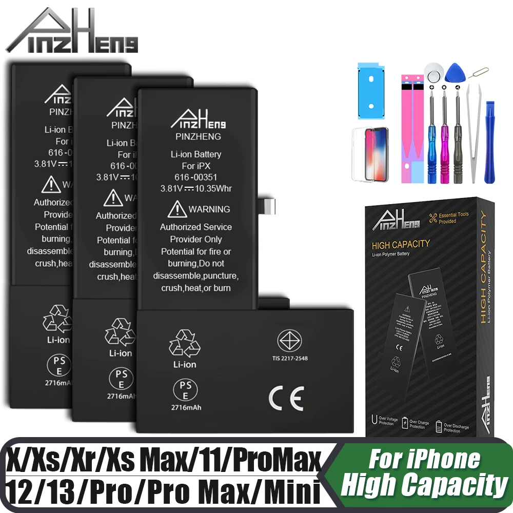 PINZHENG-Batterie-de-remplacement-haute-capacit-batterie-d-origine-pour ...