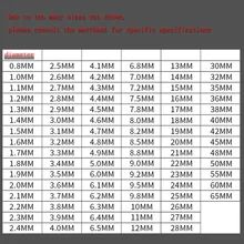 304 Stainless Steel Rod Diameter 4mm 5mm 6mm 8mm 10mmLinear Shaft ...