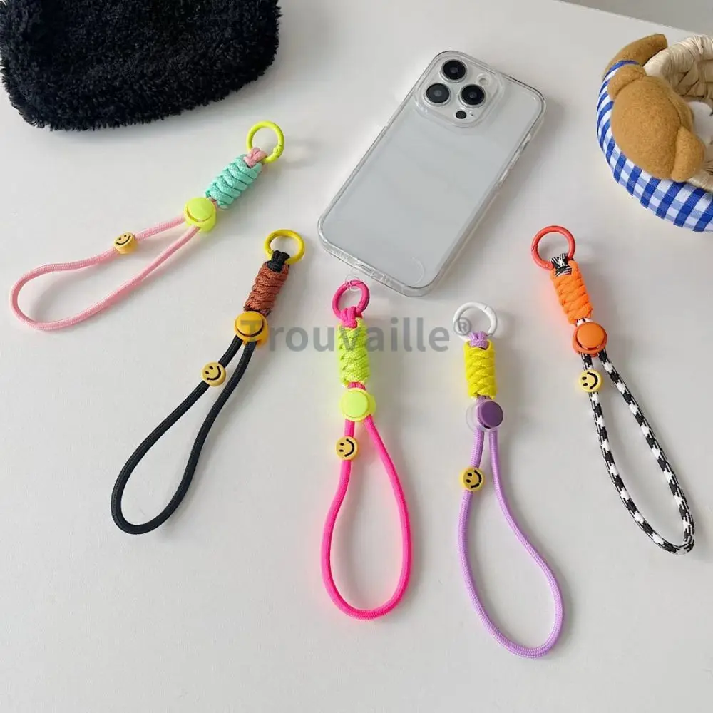 Trouvaille-Bright-Color-Phone-Charm-Cellphone-Lanyard-Strap-Short-Wrist ...