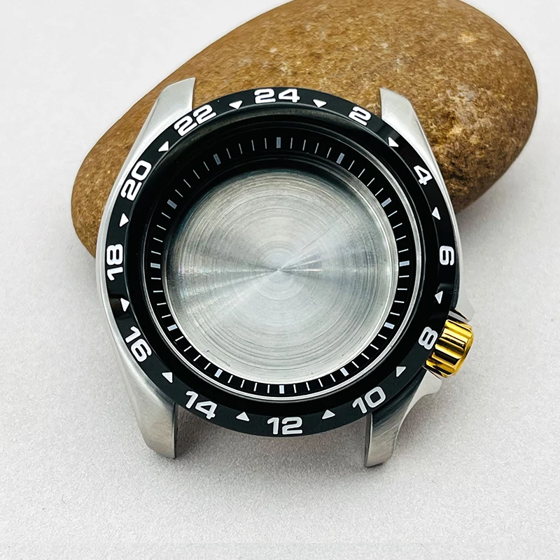 Mod SKX007 Watch Cases New Number Stainless Steel Bezel Fits Seiko ...