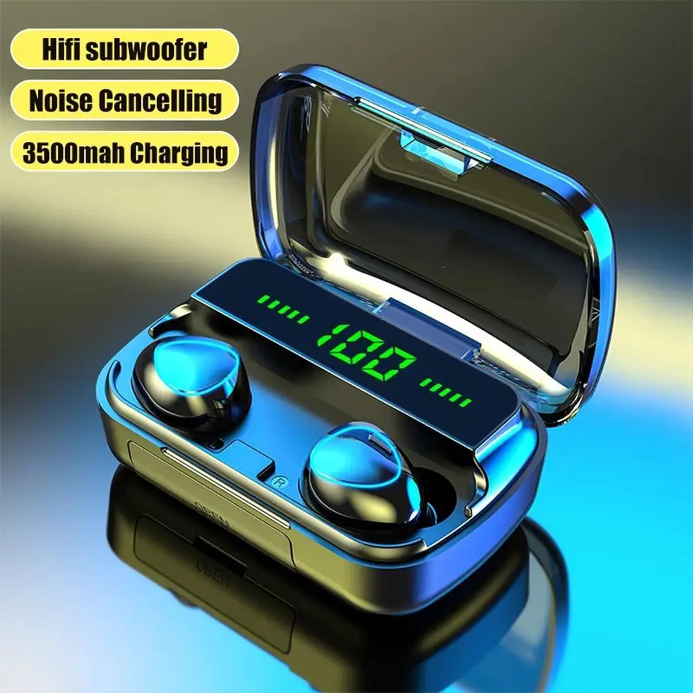 M10-Wireless-Earbuds-Built-in-Call-Noise-Canceling-Mic-In-Ear-Headset ...