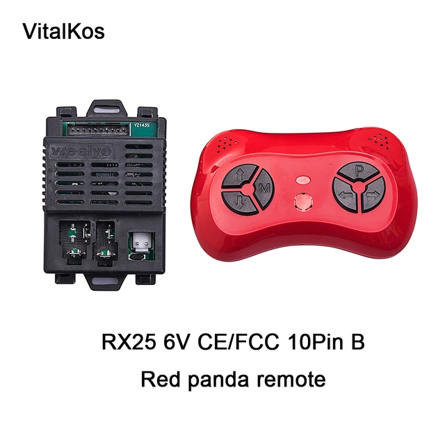 Weelye Control Box Receiver Remote Control Kids Electric Ride On Toy ...