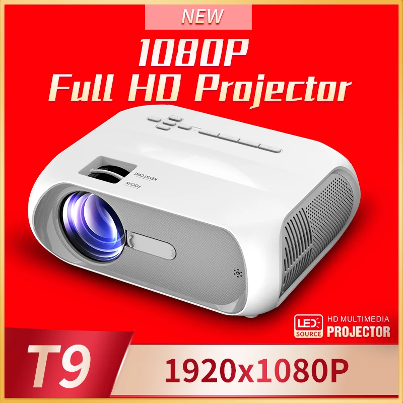 T9-high-definition-projector-LED-1080P-built-in-speaker-suitable-for ...