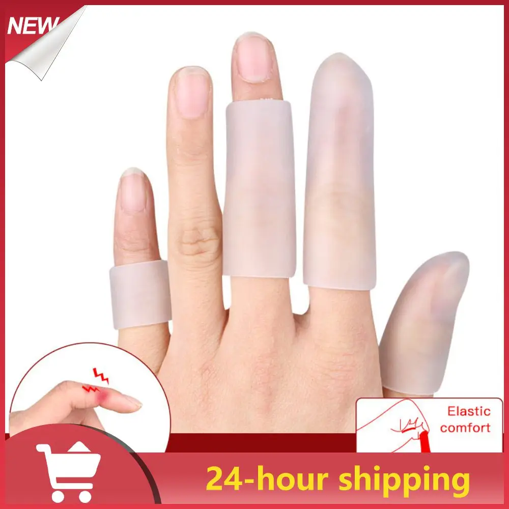Finger-Protector-Sleeve-Toe-Pain-Care-Set-Finger-Tip-Work-Anti-Wear ...