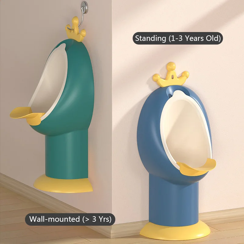 Little Boy Pees In Urinal