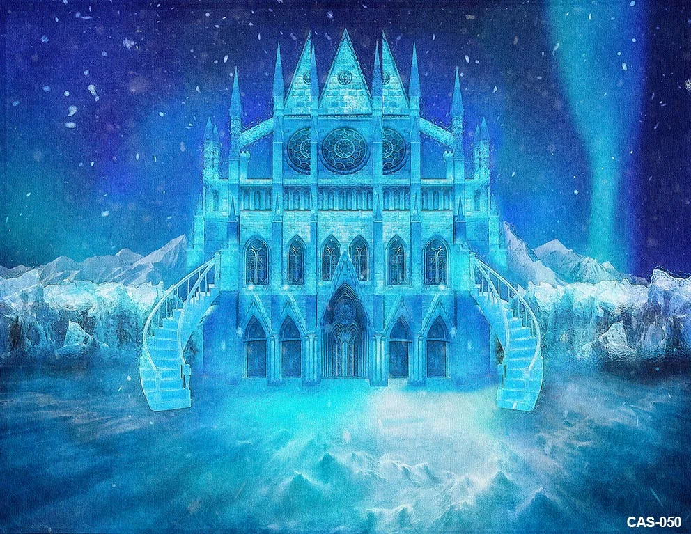 Frozen Castle Background