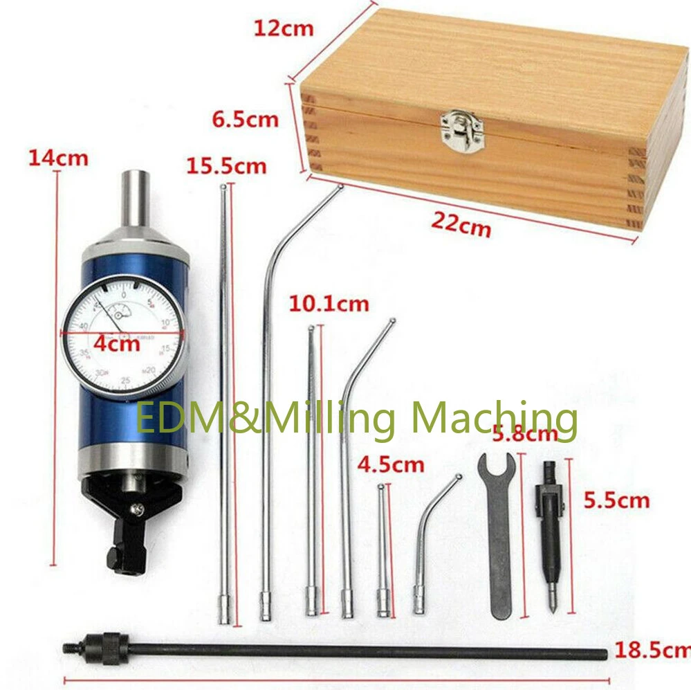 Coaxial Centering Indicator Co-ax Precision Milling Machine Test Dial ...