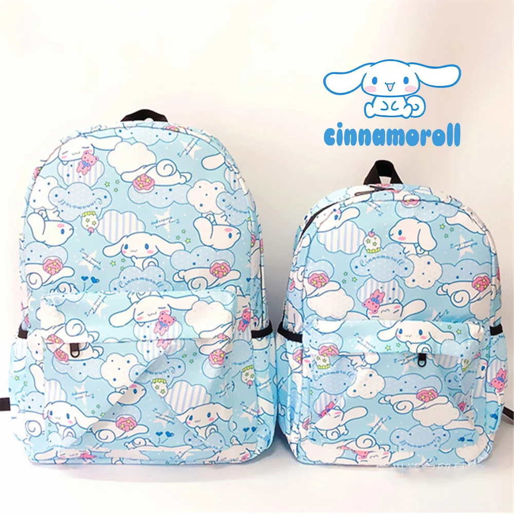 Hello-Kitty-Sanrio-Cinnamoroll-Student-Bag-Melody-Kuromi-Backpack ...