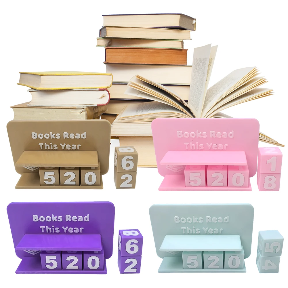 Book Read This Year Counter Sign: A Must-Have for Book Lovers and Educators