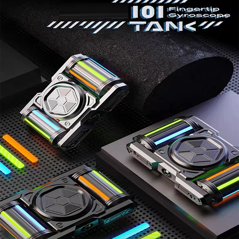 Ayd-nl-k-tank-rulo-101-Fidget-Spinner-EDC-Metal-el-Spinner-yeti-kin ...
