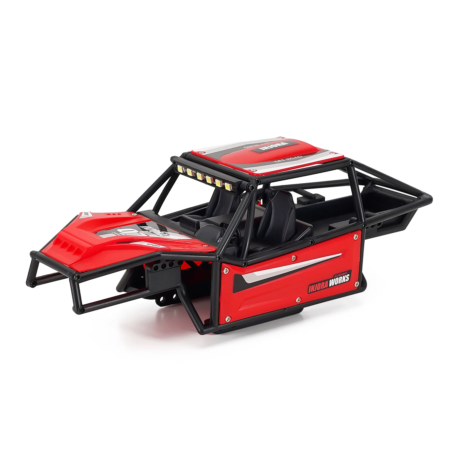 Nylon-Buggy-Chassis-Body-Shell-Kit-with-Light-for-1-18-RC-Crawler-TRX4M ...