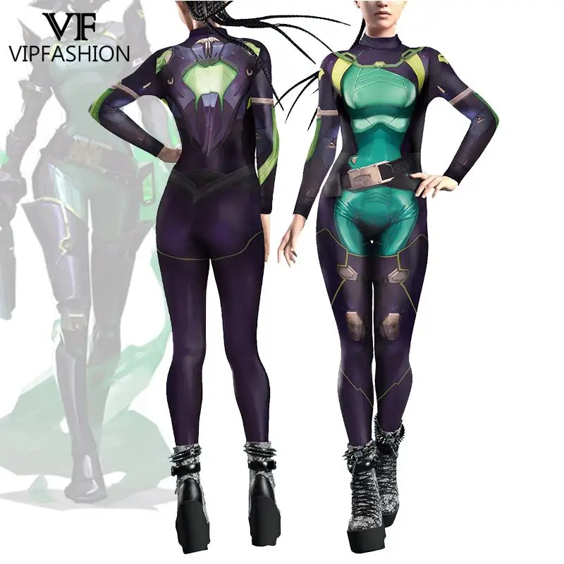 VIP-FASHION-Game-Viper-Cosplay-Costume-Woman-3D-Party-Outfit-Zentai ...