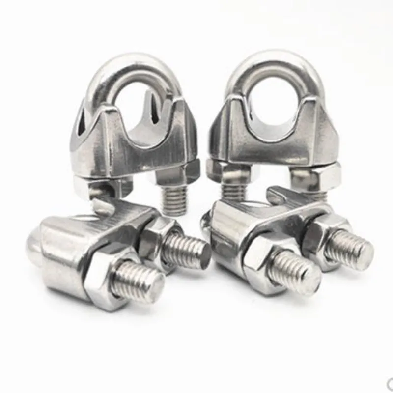 1 5PCS U klemme Draht Seil Clips M2/3/4/5/6/8/10/12mm Draht Seil Clip ...