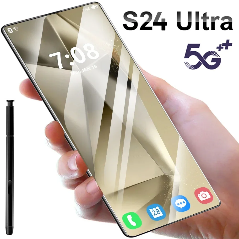 New-S24-Ultra-5G-Smartphone-Original-7-0inch-Global-Celular-Unlocked ...