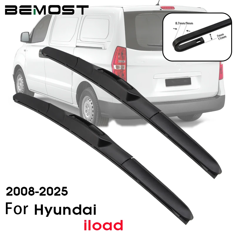 BEMOST Car Wiper Blade Natural Rubber For Hyundai iload TQ 2008-2025 ...
