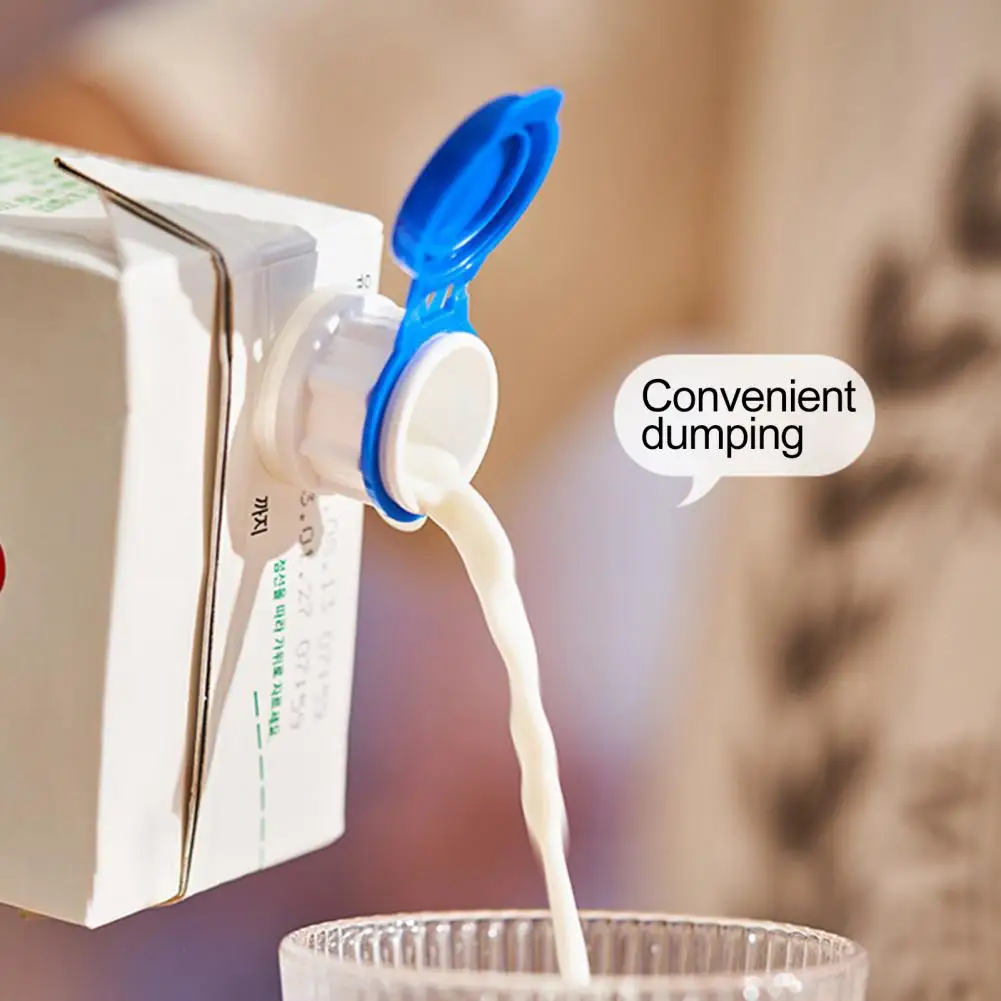 Milk-Carton-Pourer-Box-Drink-Spout-with-Lid-Wide-Mouth-Sharp-Tip ...