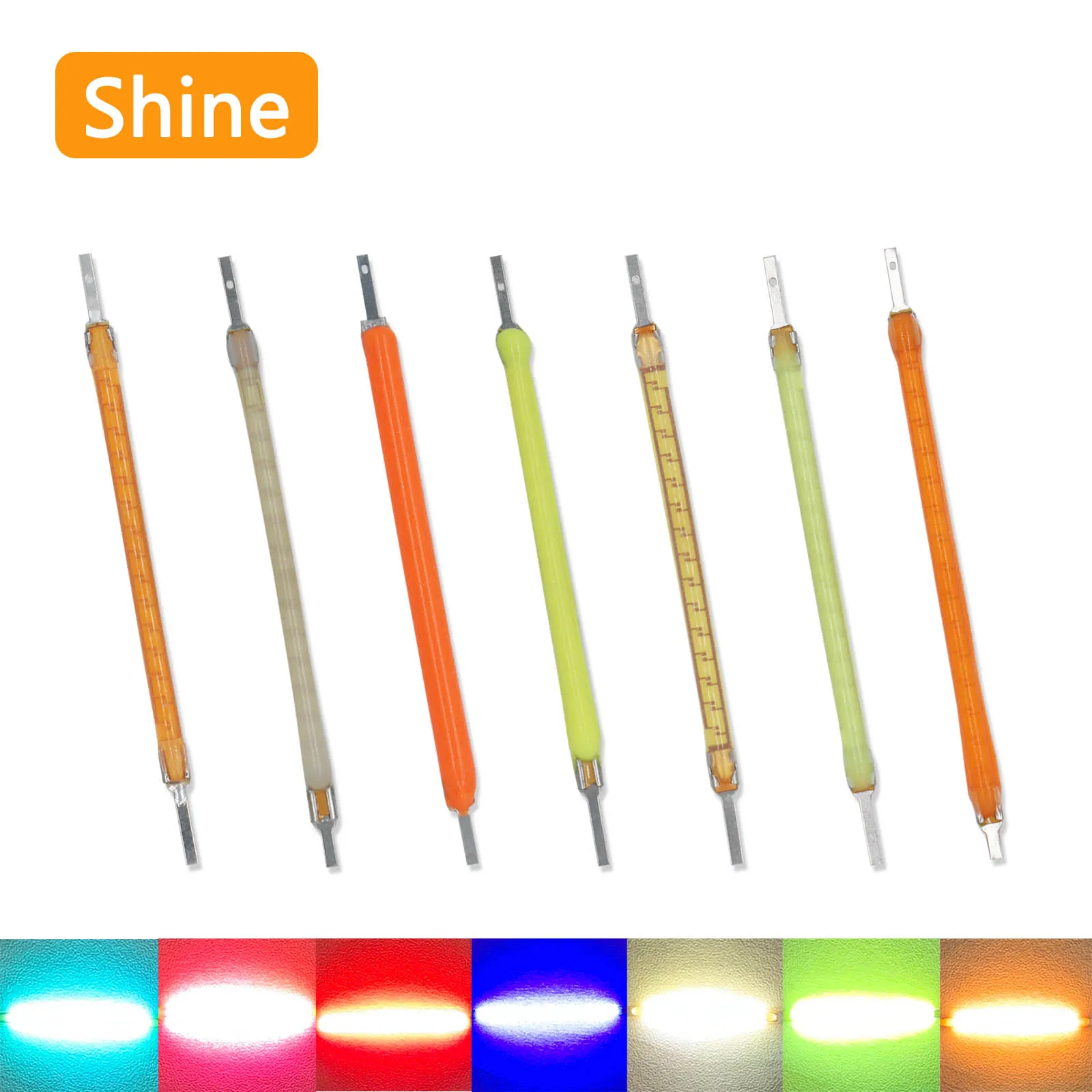 38mm-LED-Flexible-Filament-Bendable-DC3V-2200K-Cold-white-Ice-blue-Red ...