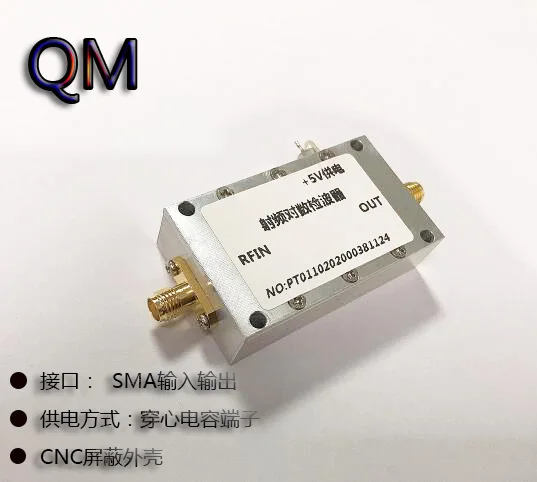 RF Logarithmic Detector Power Meter Power Detection 10GHz Broadband ...