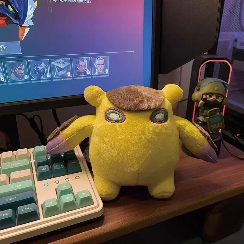 Valorant-Plush-Wingman-Gekko-Pet-Toys-Game-Peripherals-15cm-Kawaii-Cute ...