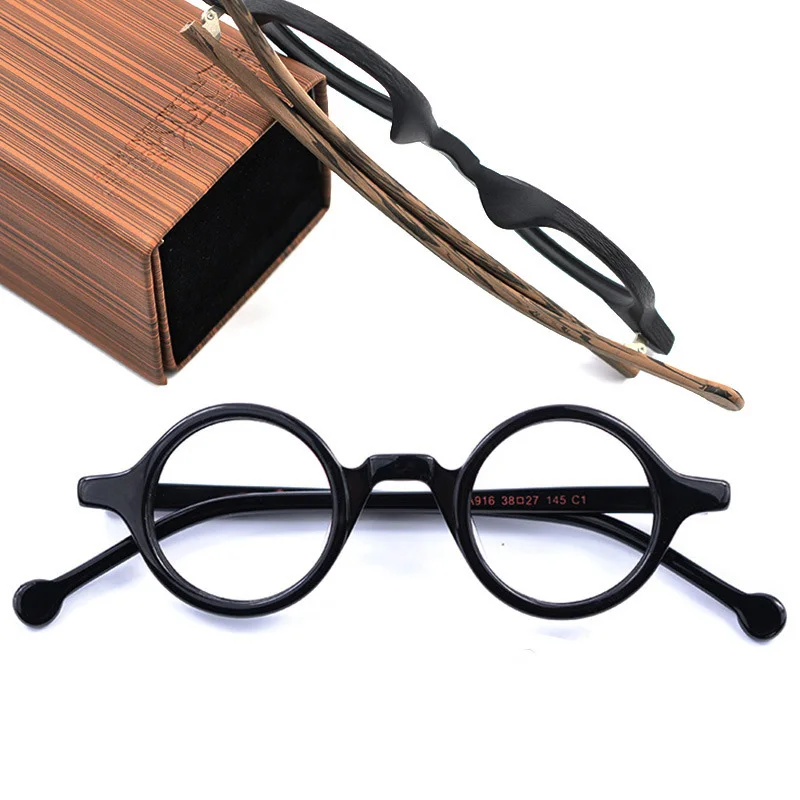 HDCRAFTER Fashion Retro Handmade Eyeglasses Prescription Glasses Frames ...