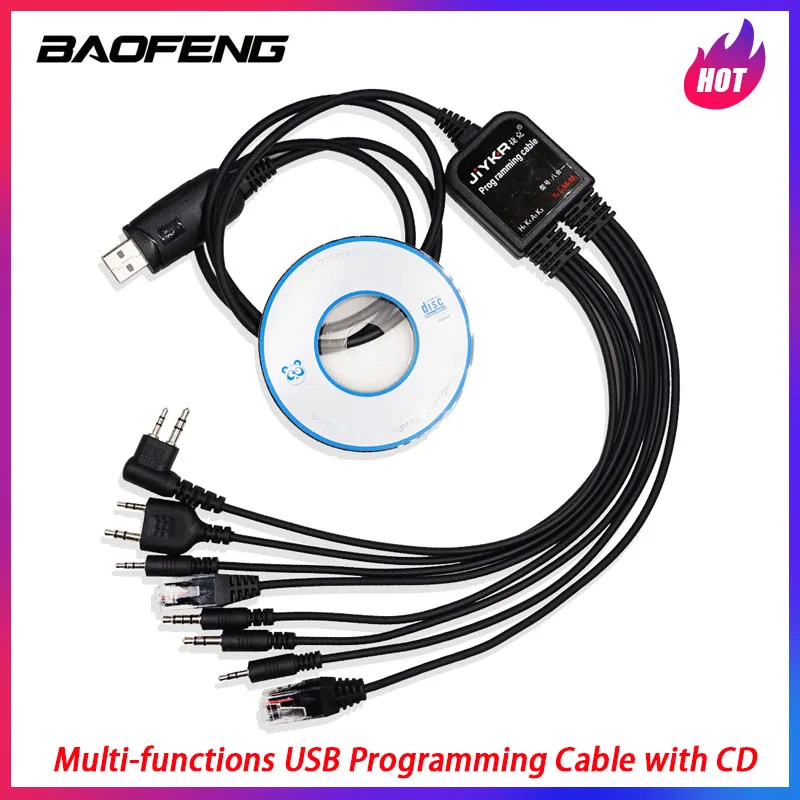 Cable-de-programaci-n-USB-multifunci-n-8-en-1-CD-para-Baofeng-UV5R-UV82 ...