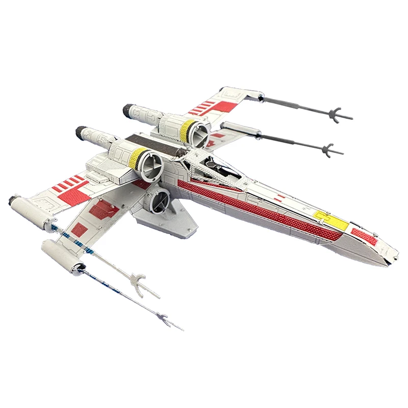 X-WING-3D-Metal-Puzzle-Model-Kits-Laser-Cut-Jigsaw-Toy-para-crian-as ...