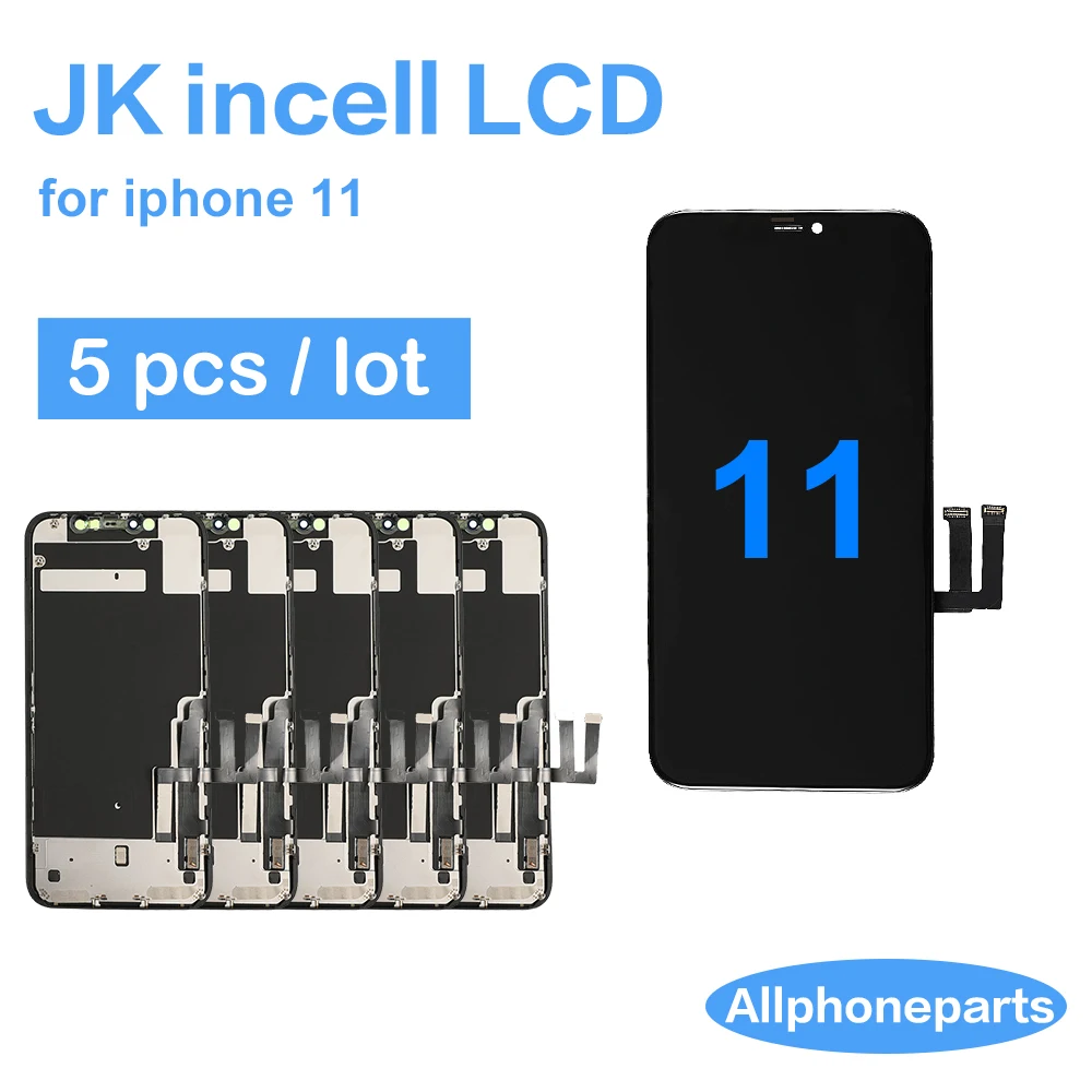 5-Pcs-JK-Incell-LCD-Display-for-iPhone-11-Digitizer-Assembly-Touch ...
