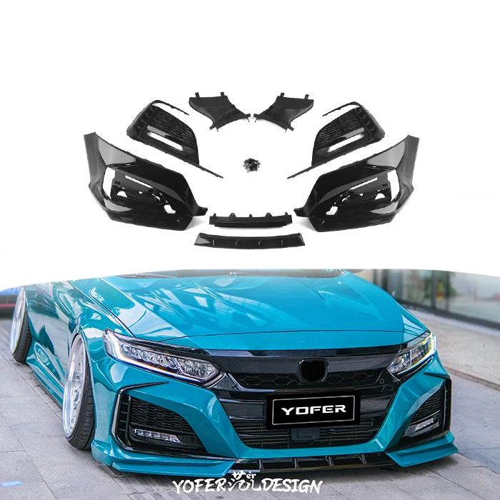 Wholesale-Car-Modifiied-bumpers-10th-gen-Upgrade-spare-parts-lip-front ...