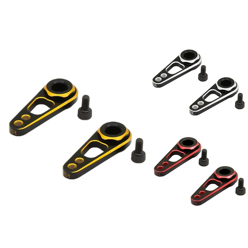2Pcs-Metal-Double-Hole-25T-Servo-Arm-Servo-Horn-For-1-10-RC-Car-Boat ...