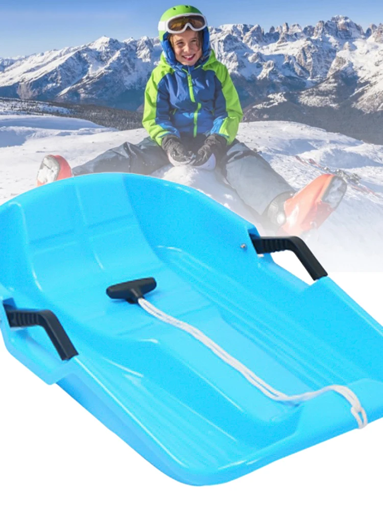 Luge,Traîneau à neige solide avec ULcôtelée,Flyer,Planche volante,Luge ...