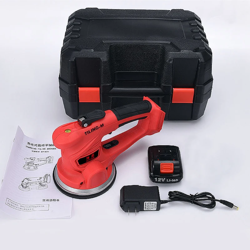 12V-21V-Tile-Tiling-Machine-Tiles-Vibrator-Suction-Cup-Wall-Floor ...