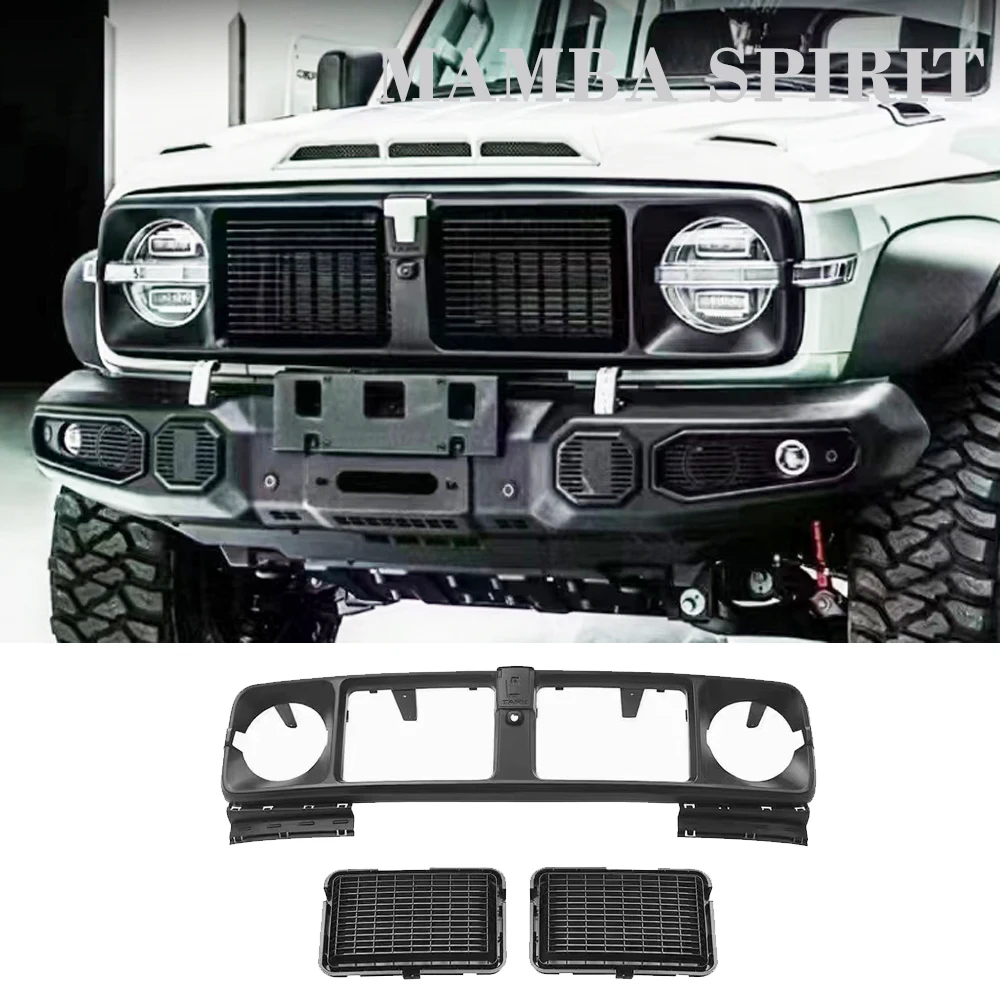 For Great Wall GWM Tank 300 Car Front Bumper Grille Face Grills ...