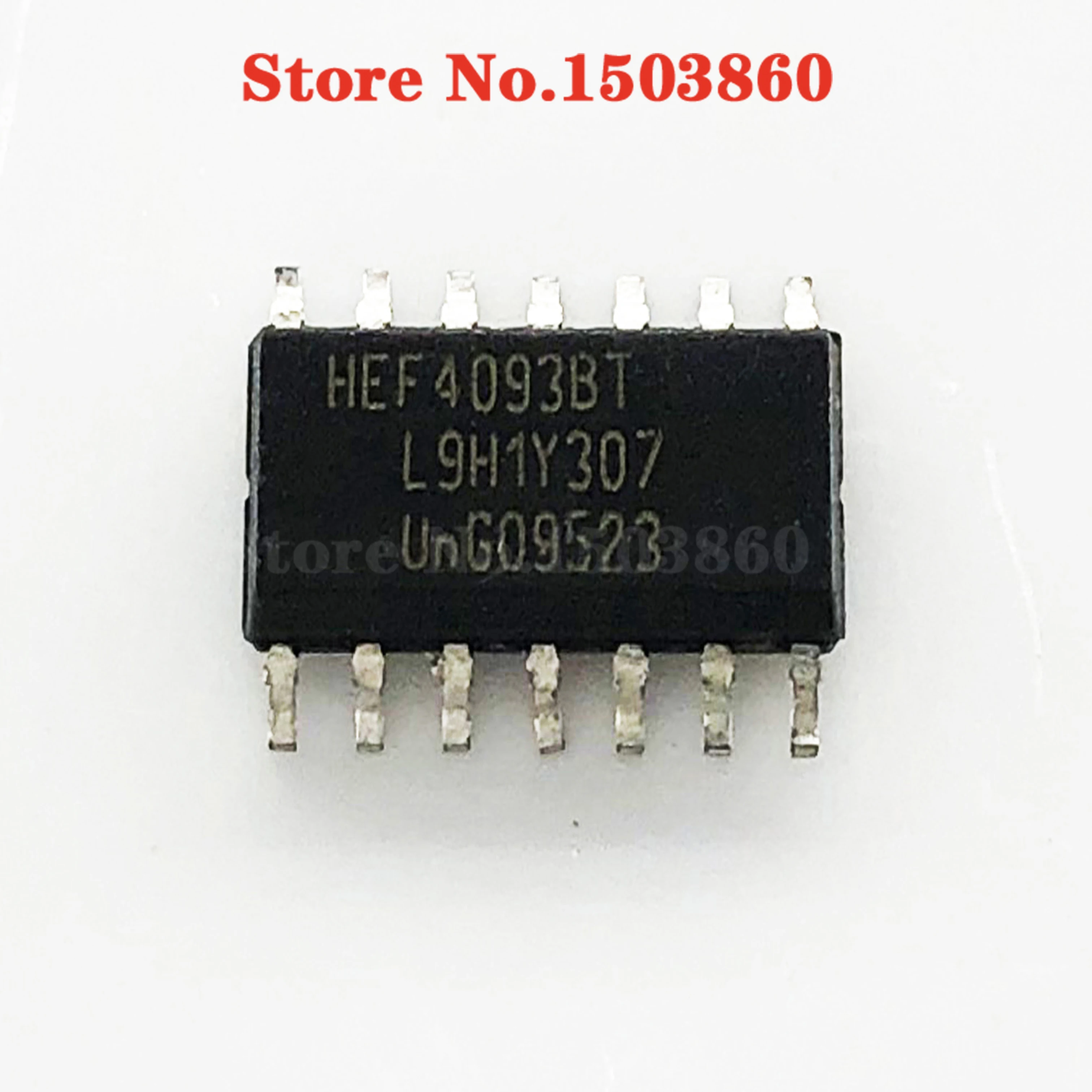 10 piezas HEF4093BT SOP14 HEF4093 HCF4093 CD4093BM puerta lógica Quad ...