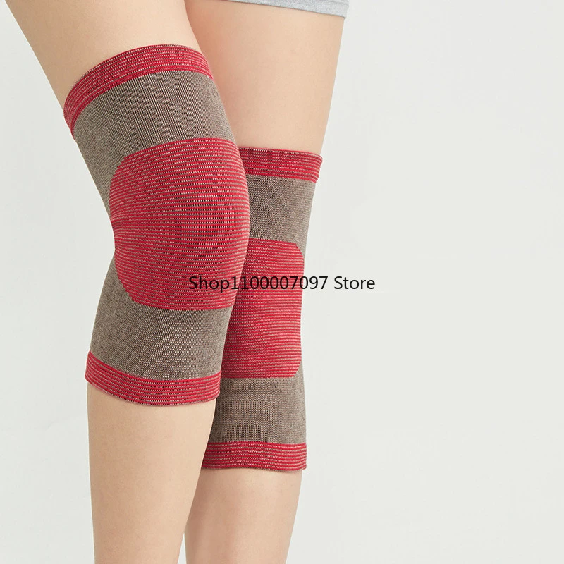 1 Pair Knee Compression Sleeve Elastic Knee Brace Support Leg Warmers ...