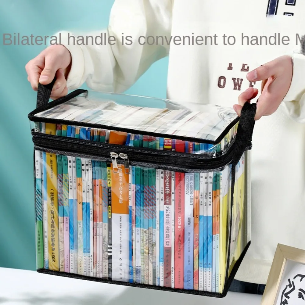 Zipper-Comic-Book-Storage-Bag-Portable-Handle-Stackable-Collapsible ...