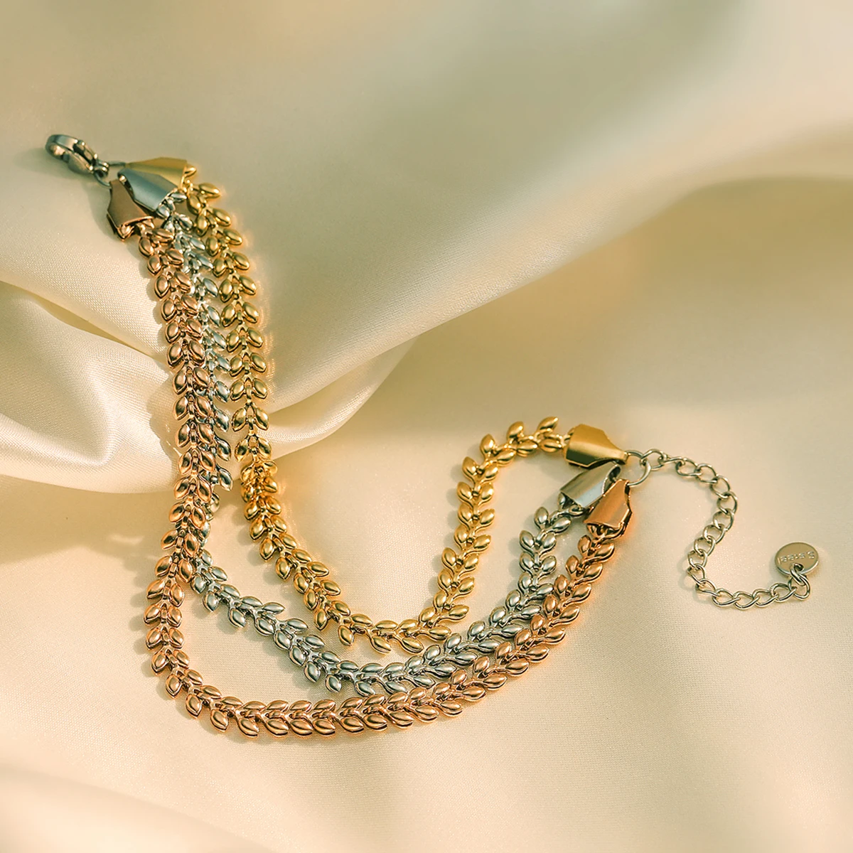 New-Arrive-Vintage-316L-Stainless-Steel-Hand-Chain-For-Women-Exquisite ...