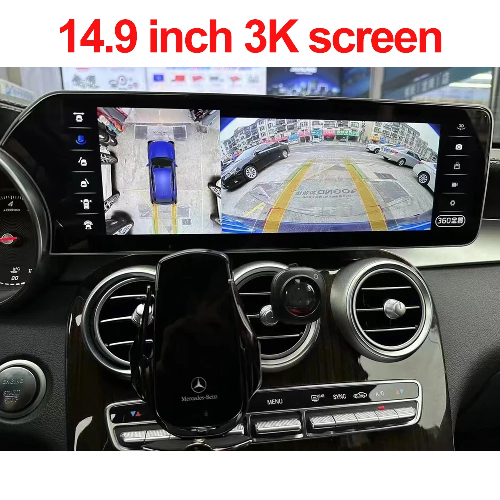 NEW-14-9-Touch-Screen-For-Mercedes-Benz-C-GLC-W205-2015-2019-Android ...
