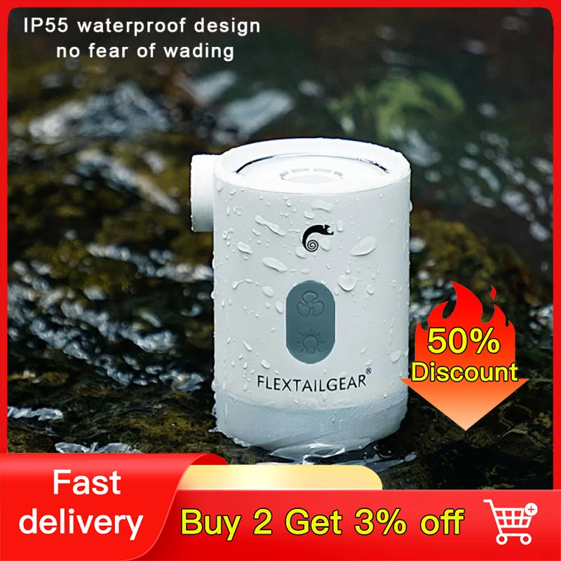 Portable Mini Air Pump Max 2 Pro Electric Inflatable Pump Charging ...